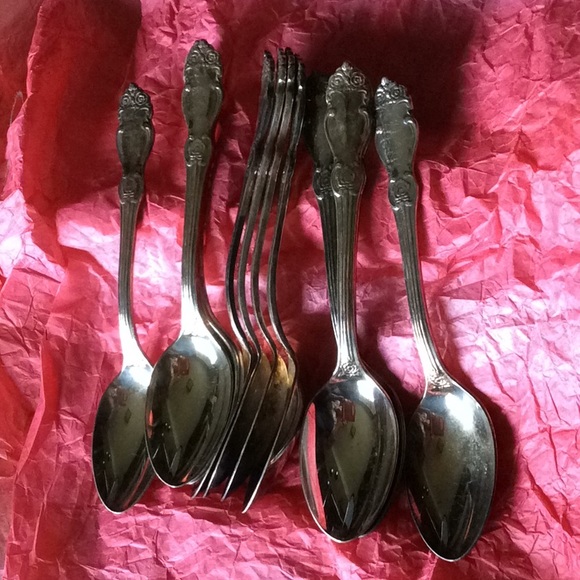 Kitchen | 12 Vintage Silver Plated Spoons | Poshmark